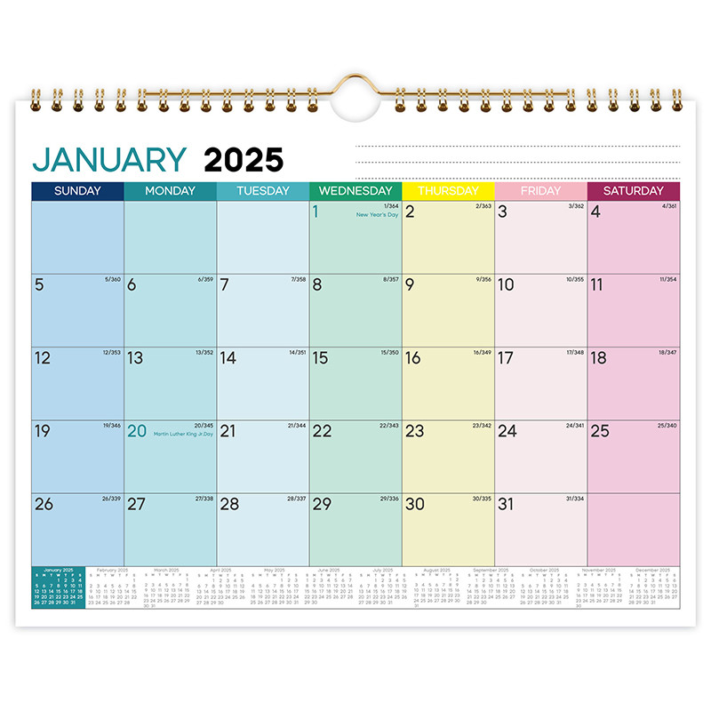 { MY Fashion } Simple Office Wall Calendar Daily Monthly Calendar Home ...