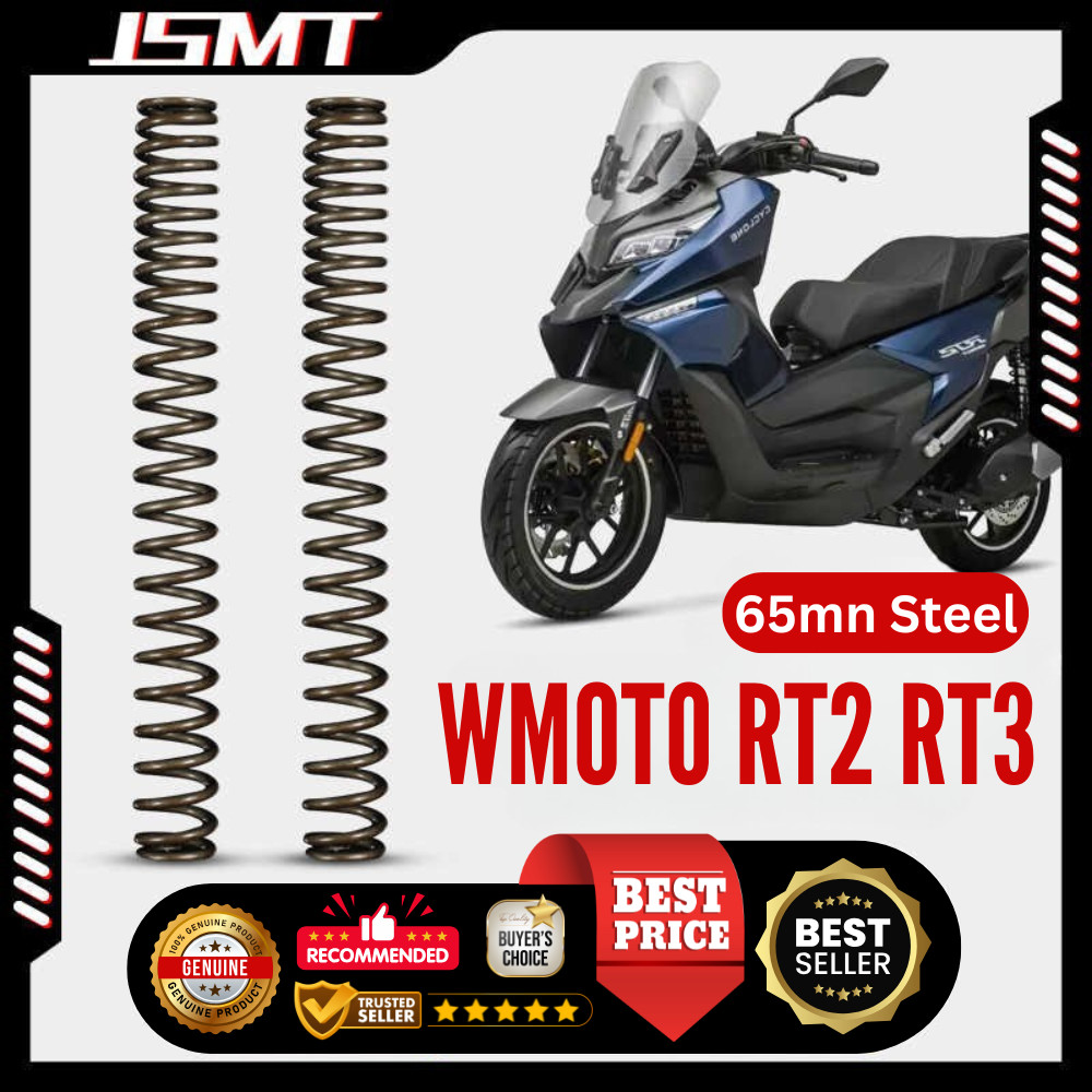 JSMT WMOTO RT2 RT3 Front Fork Absorber Strong Spring Improve 80% Strong ...