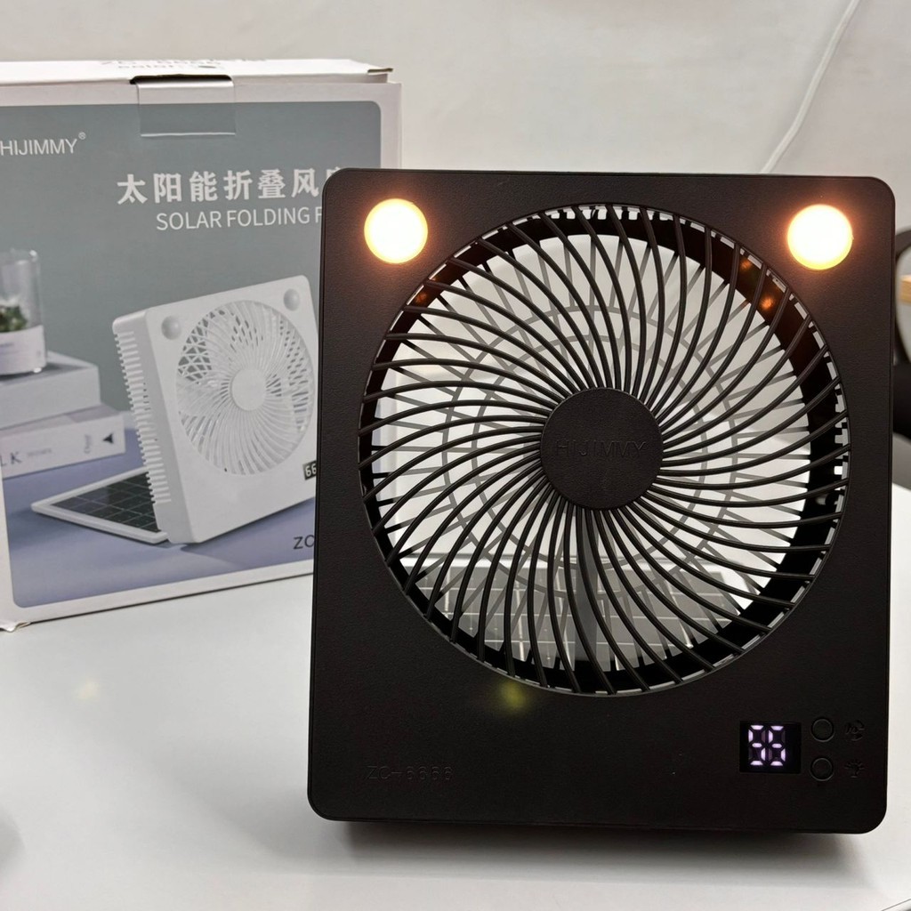 Solar Fan/Portable Fan/Table Fan/ Multifunction Fan/Foldable Fan/3 ...
