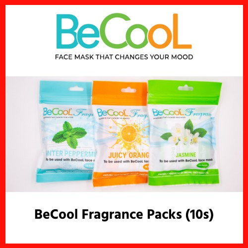 BeCool Fragrance Ready Stock for Use with BeCool Agion® Antimicrobial Face Mask Including Scent ...
