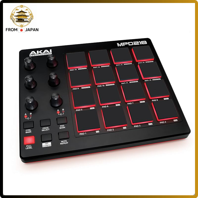 Akai Professional USB MIDI Controller with 16 Pads and Software ...