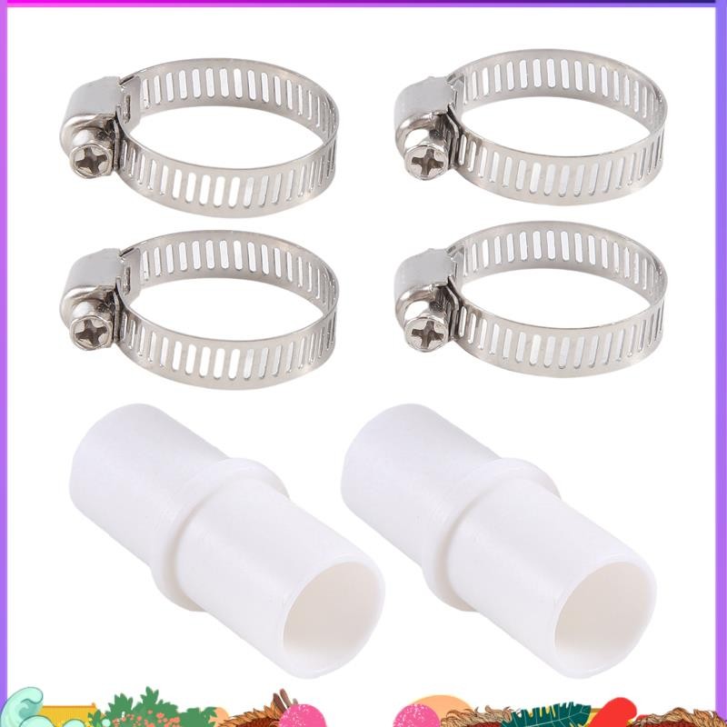 2 Pieces Washing Machine Drain Hose Connectors Washer Extension Adapter ...