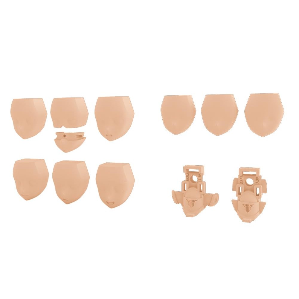 KOTOBUKIYA Megami Device M.S.G 03 Face Set for Asura Skin Color D Height approx. 19mm 1/1 scale ...