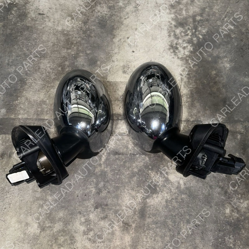 mini cooper s r53 r52 r50 side mirror autoflip chrome parklane edition ...