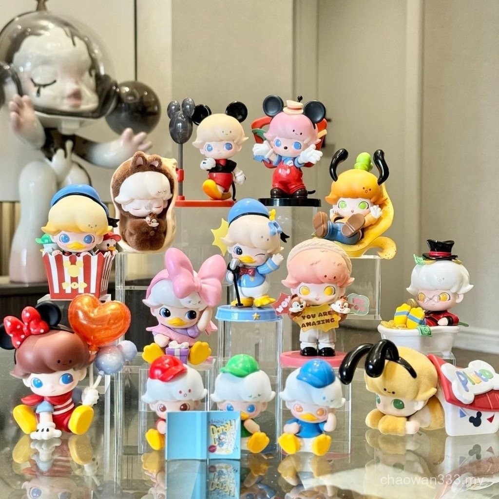 Dimoo Disney Collaboration Series Angka Kotak Buta Mainan Bergaya ...