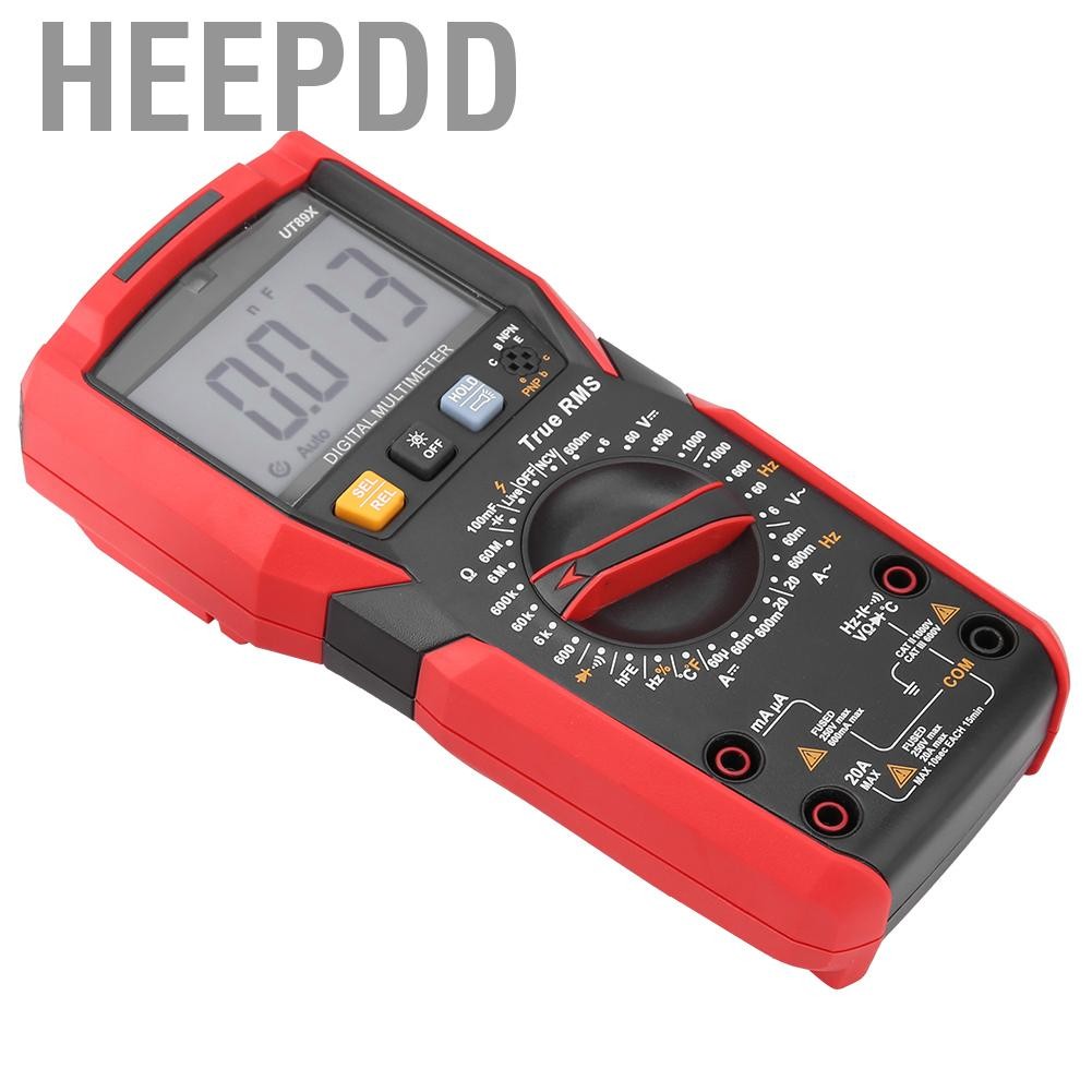HEEPDD UT89X/UT89XD NVC Measurement Digital Multimeter with Temperance ...