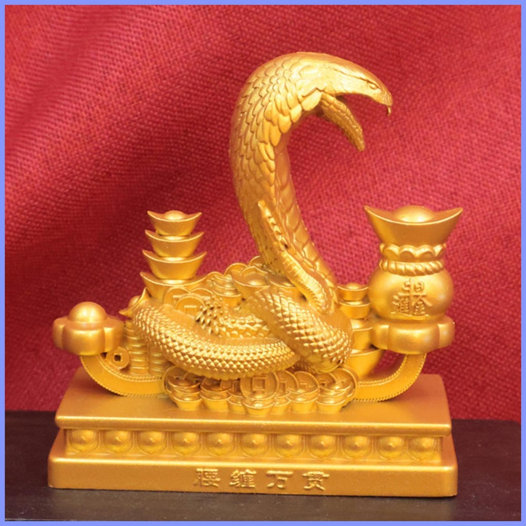 Lunar New Year Snake Figurines Chinese New Year Collectibles Fortune ...