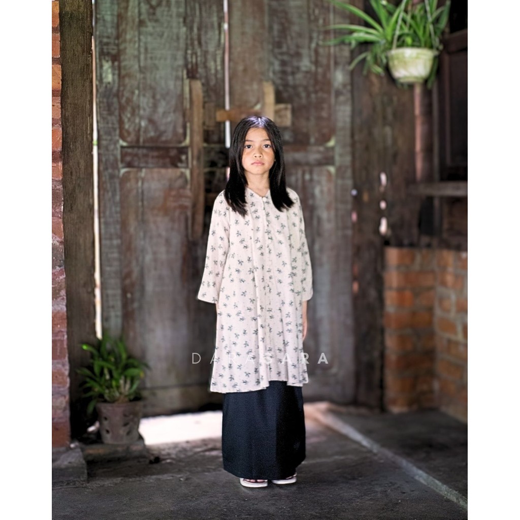 DARA SRIKANDI KIDS - DETIK COLLECTION in Lily NudeBlack | Baju Raya ...