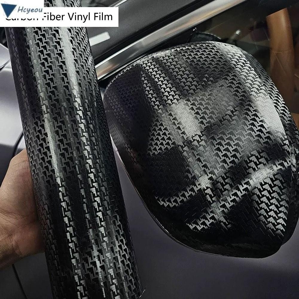 HCYEOU Carbon Fiber Vinyl Film, 30CM*100CM Forged Carbon Fiber ...