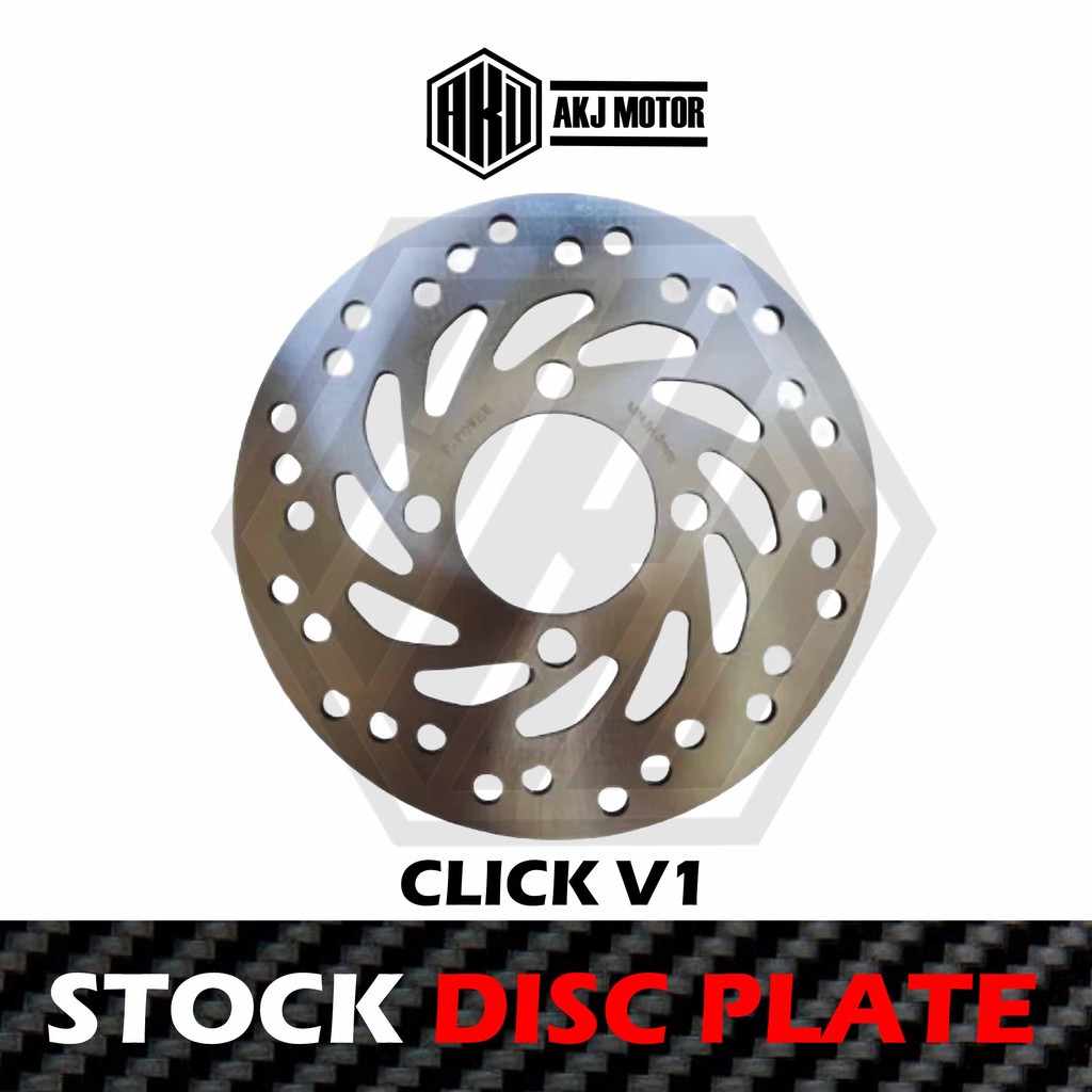 DISC PLATE 190MM FOR HONDA CLICK125i V1 V2/BEAT FI,CARB (4HOLES ...