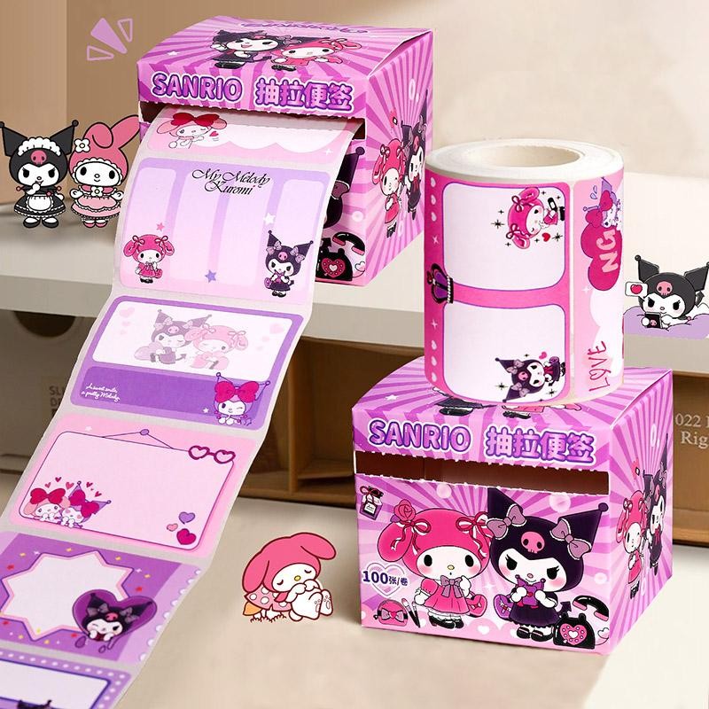 Creative Pull-out Sticky Notes Cartoon kuluomi Post-it Notes For ...