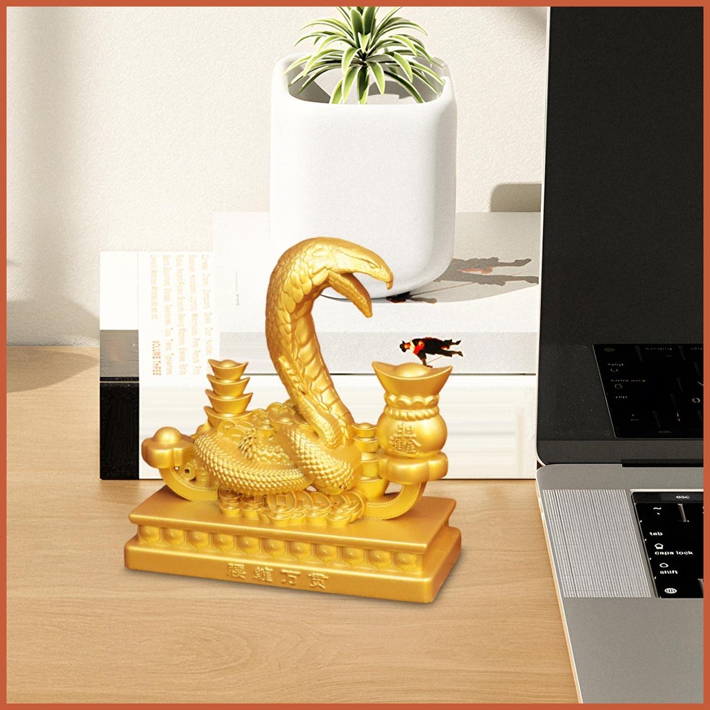 Year Of The Snake Statue 2025 Feng Shui Good Luck Fortune Snake ...