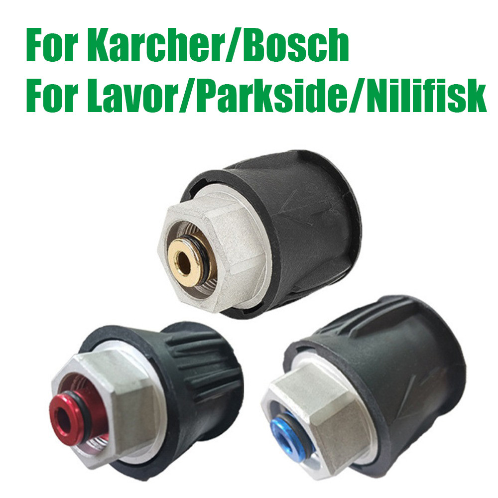 Hose Connector Converter washer outlet adapter M22 For Parkside Nilfisk ...