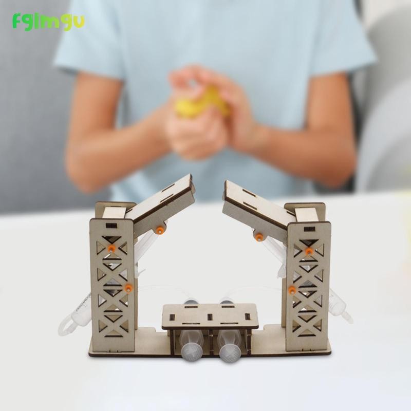 [fglmgu] Hydraulic Bridge Assembly Model Educational Stem Project Hand ...