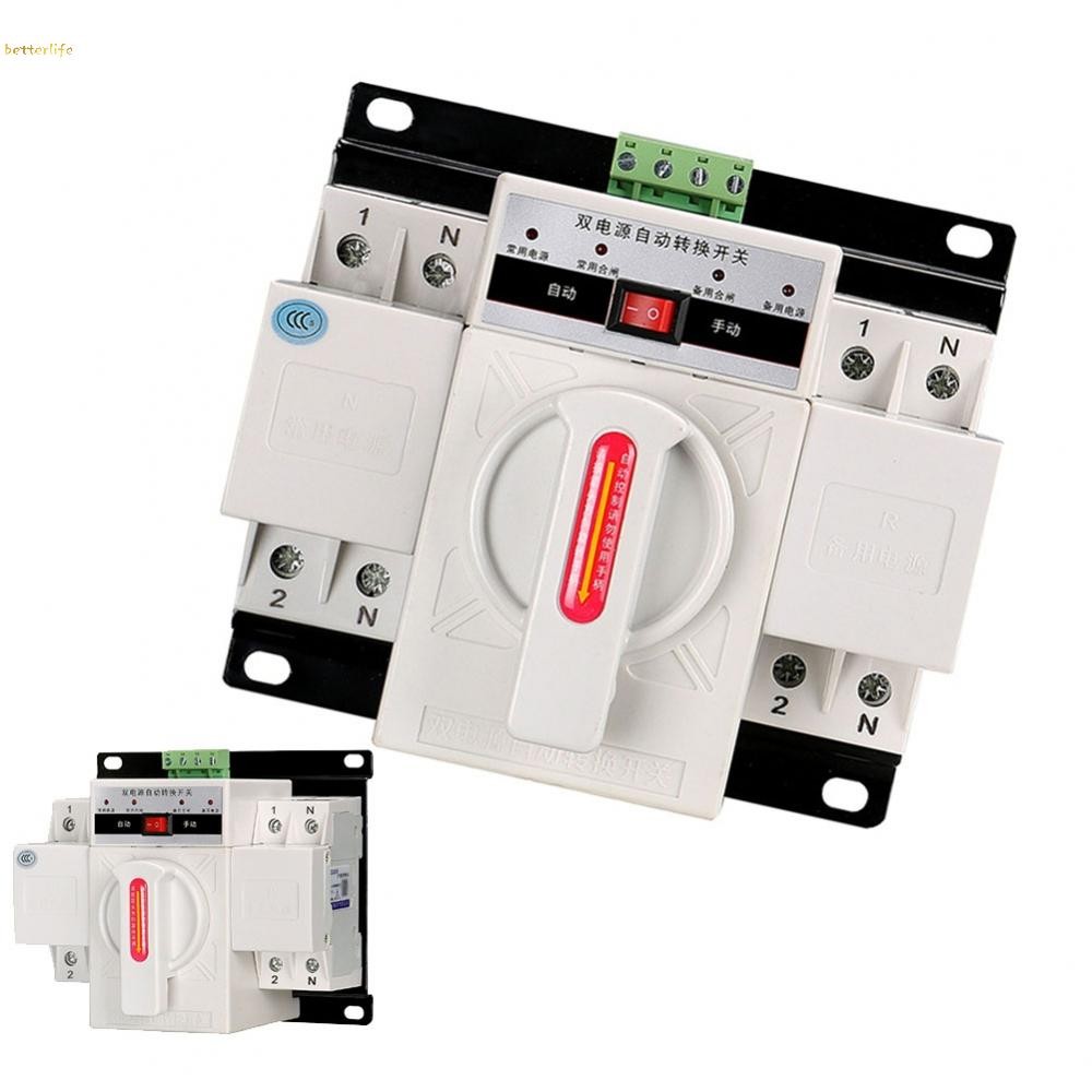 Dual Power Switch 128mm*118mm 50/60HZ 63A Auto/Manual Resin\\Steel ...