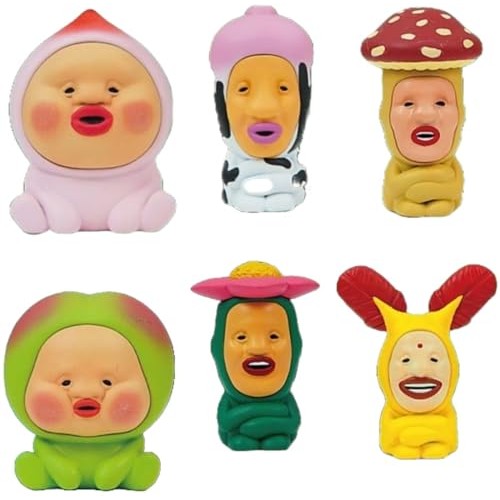 【Directly from Japan】 Kobito Zukan Soft Vinyl Figure x 6 pieces Fully Complete Gacha Gacha ...