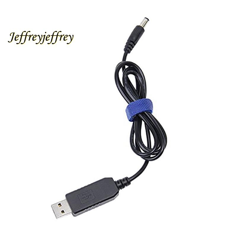 USB to DC Convert Cable 5V to 12V Voltage Step-Up Cable 5.5x2.1mm DC ...