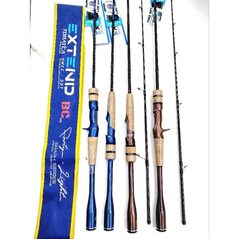 EXTEND 40 SERIES FREE BUFF SPINNING BC COMBO ROD SET | Shopee Malaysia