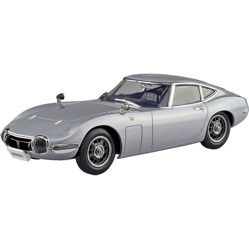 Aoshima Bunka Kyozai Co., Ltd. 1/32 Fun Plastic Snap Kit No.06-SS Toyota 2000GT Thunder Silver ...