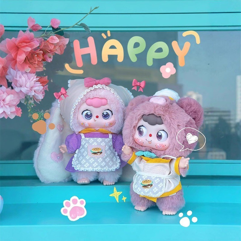 DOUBAO 400% The Disappearing Hamburger Series Plush Blind Box | Shopee ...