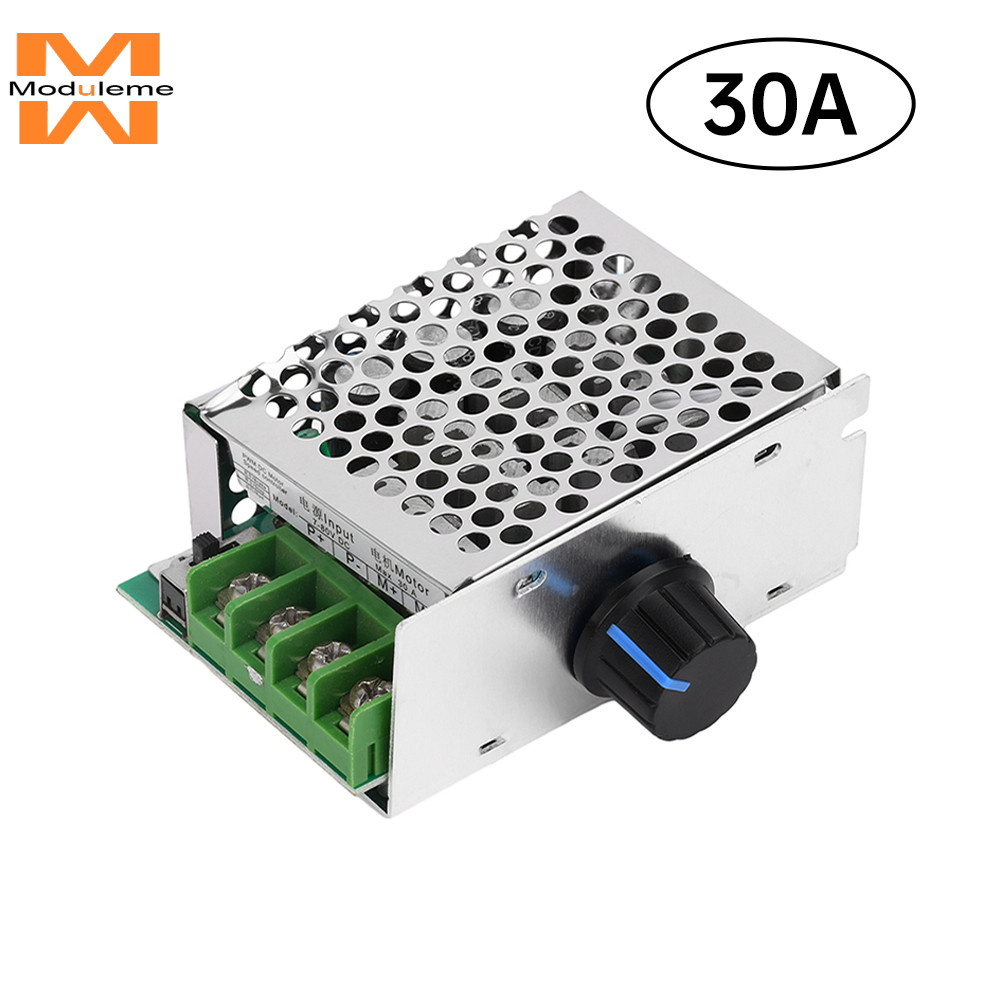 PWM DC Motor Governor 12V 24V 60V 70V 30A Speed Switch Module Motor Speed Controller | Shopee ...