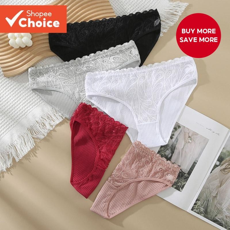 FARDLY Women Panties Cotton Spender Wanita Seluar Dalam Perempuan ...