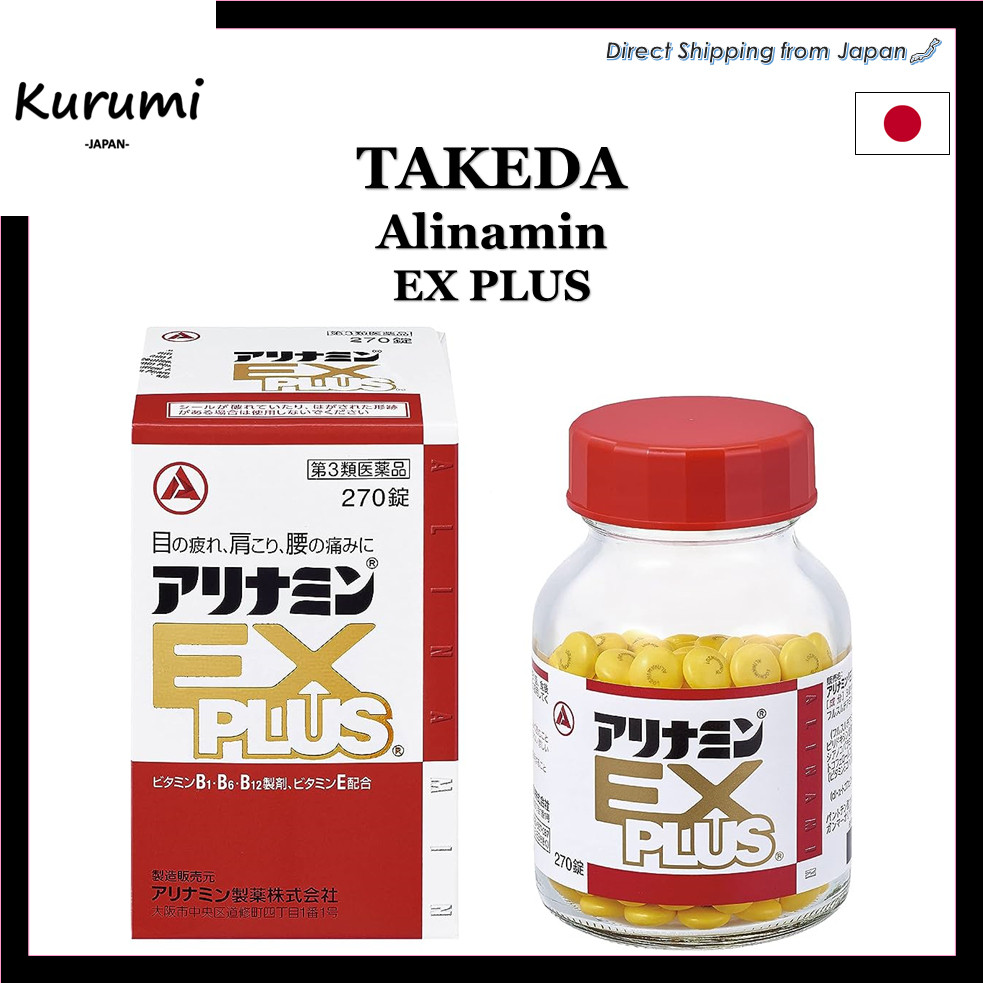 Takeda Arinamin EX Plus 60/120/180/270 tablets Multivitamin+vitaminB | Shopee Malaysia