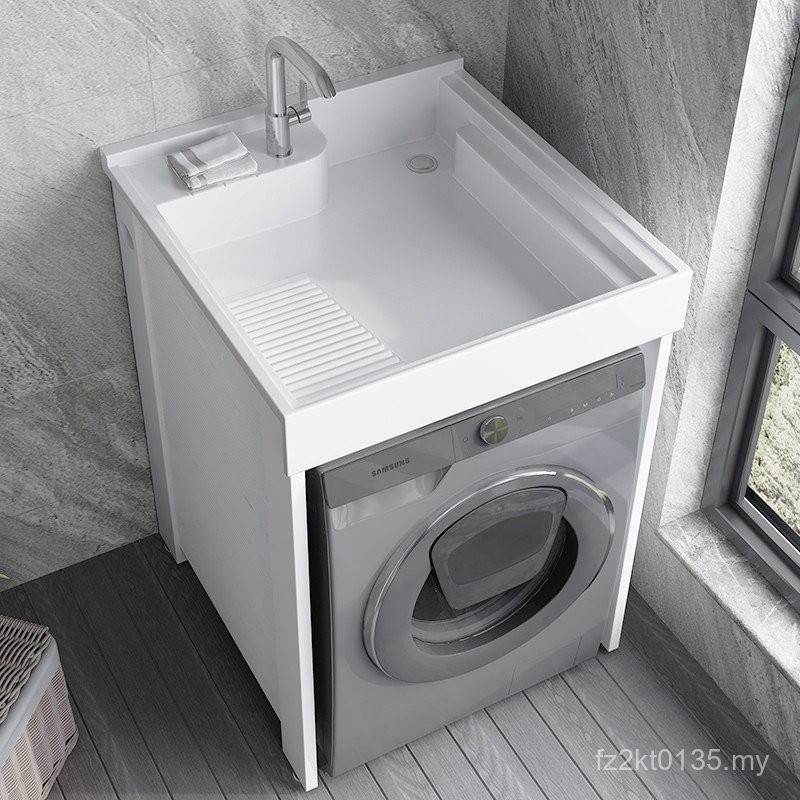 Balcony Integrated Small Apartment with Washboard Washing Pool Washing ...