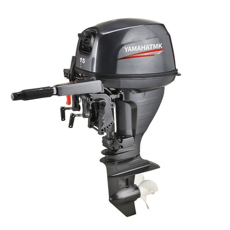 Yamaha TMK Two Four-Stroke Water-Cooled Outboat Unit Horsepower Engine ...
