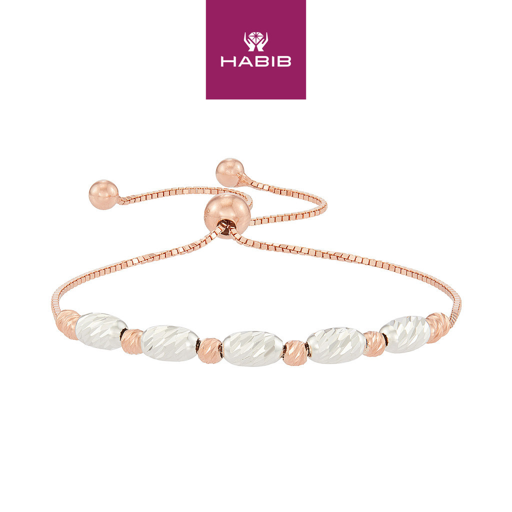 HABIB 925 Silver Bracelet CJ-7-BR 63 | Shopee Malaysia