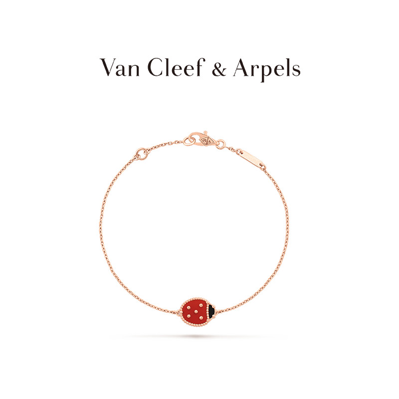 [Ready Stock] Van Cleef & Arpels/Vca Lucky Spring Ladybug Closed Wings ...
