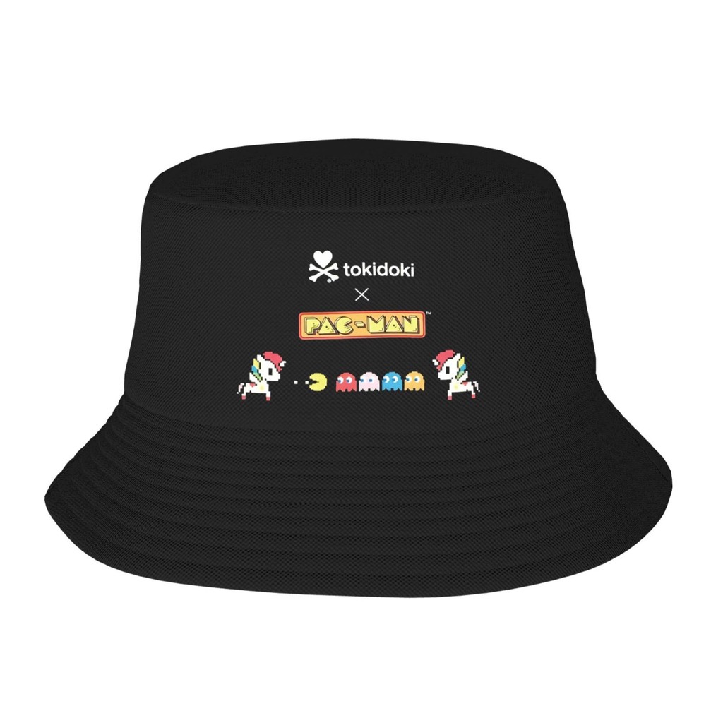 Licensed Rare Tokidoki X Pac-Man Logo Fisherman's Hat Bucket Hat ...