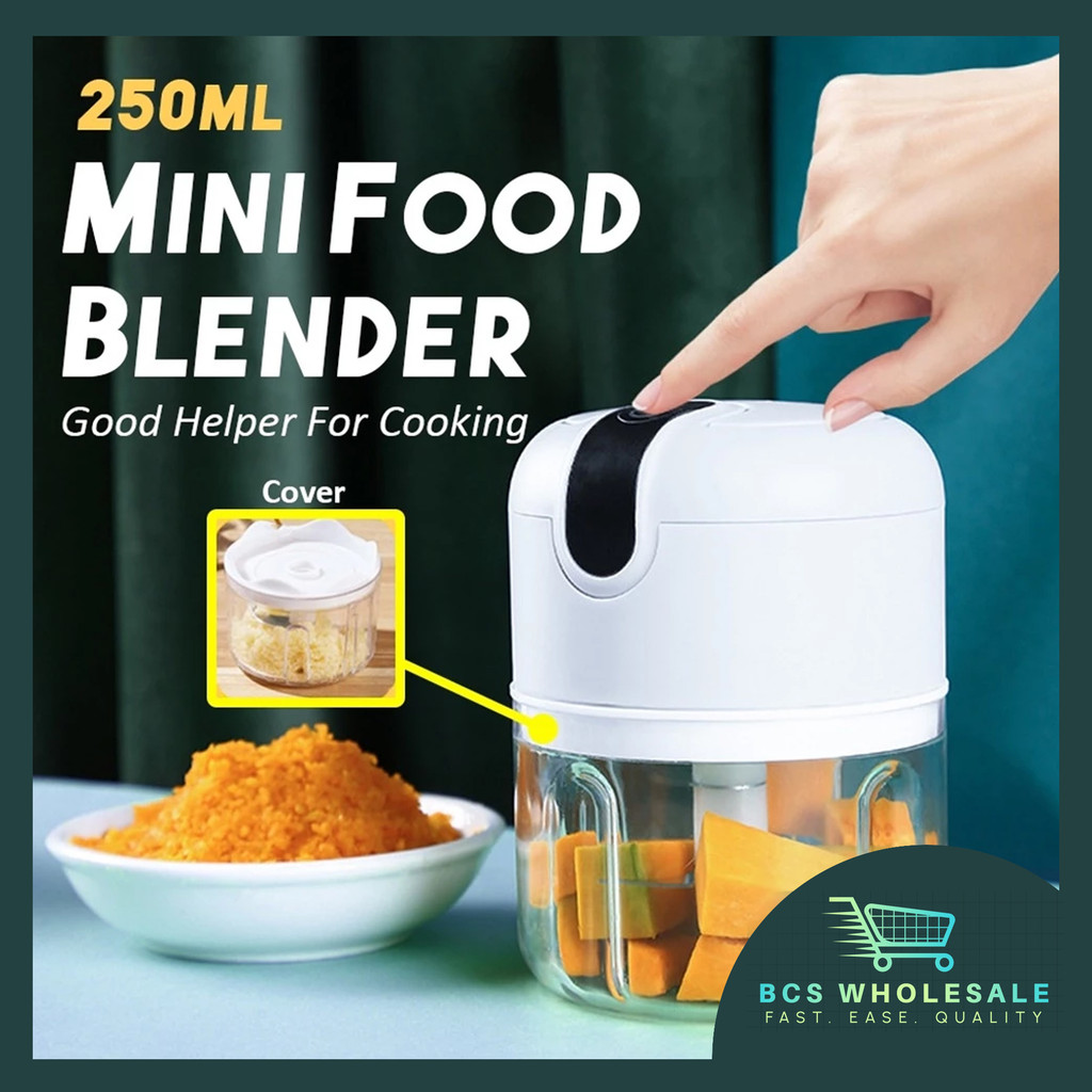Mini Blender Garlic Electric Food Chopper Portable Blender Food ...