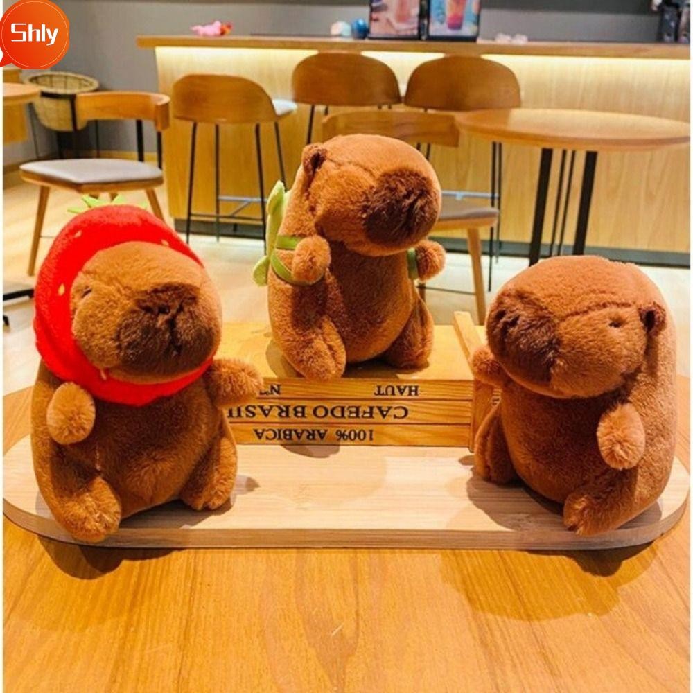 SHLY Capybara Plush Keychain, Guinea Pig Soft Doll Plush Gift ...