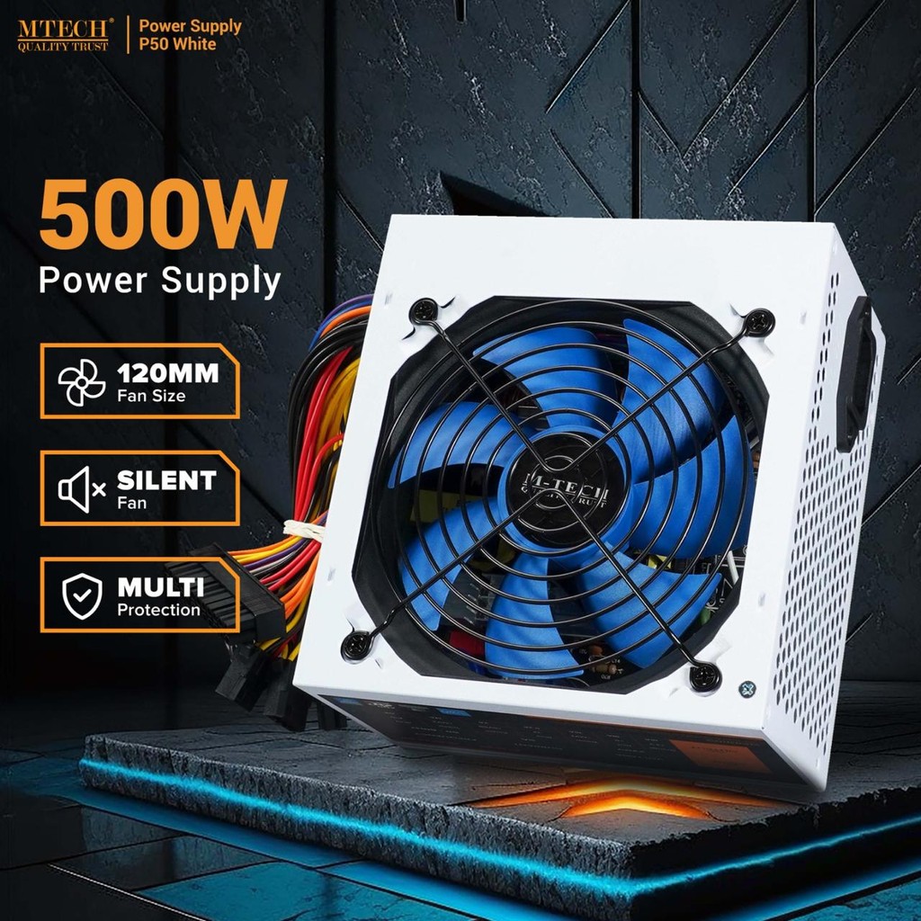 M-tech 500W - P50 Power Supply | Shopee Malaysia