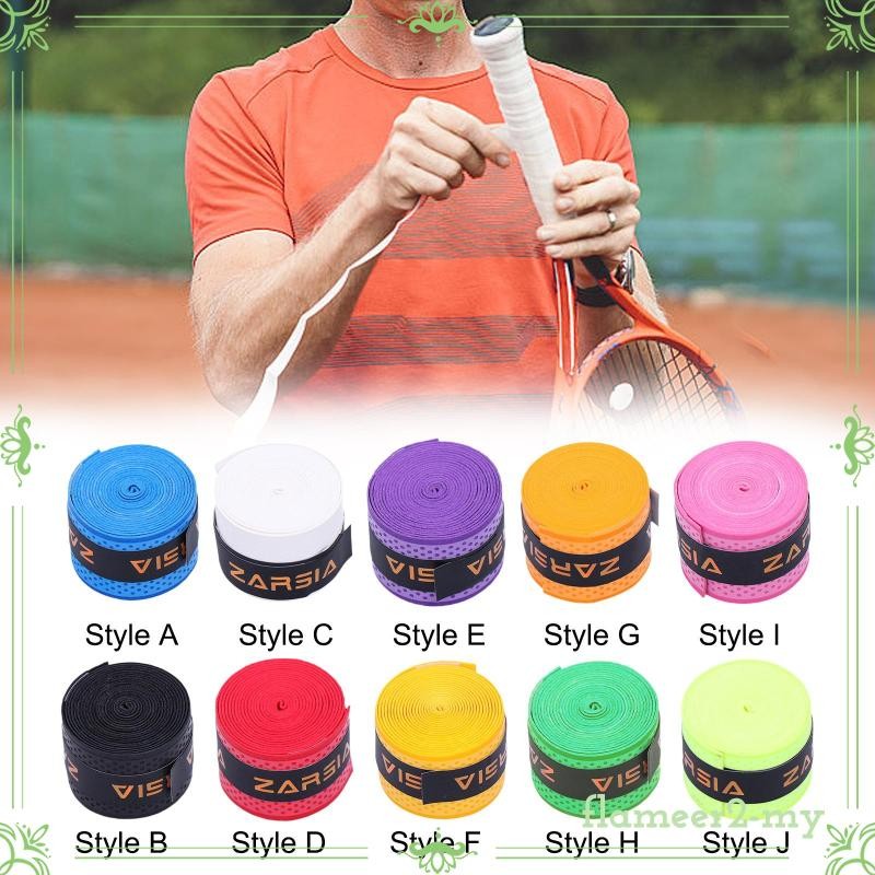 [FlameerdbMY] Badminton Racket Tape Perforated Nonwovens PU High ...
