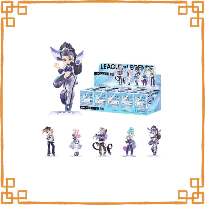 POP MART League of Legends K/DA ALL OUT Series [1 Piece] Pop Mart Gacha ...