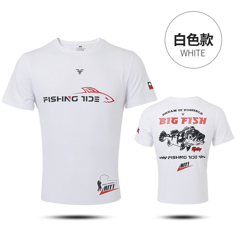 Ready Stock Summer Short-Sleeved Lure Clothing Men Women Clothing ...