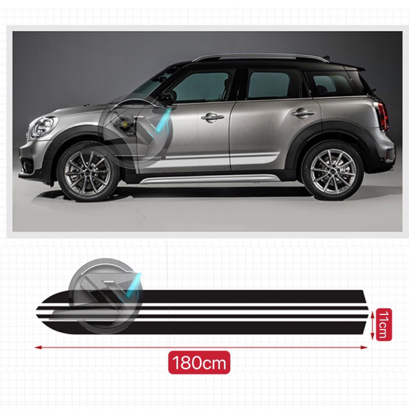 (Ready Stock) S968# Universal Car Body Vinyl Decal Sticker For Ativa ...