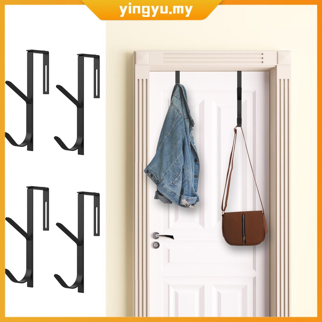 4 Pcs Cubicle Hooks Metal Cubicle Wall Hooks Sturdy Adjustable Cubicle ...
