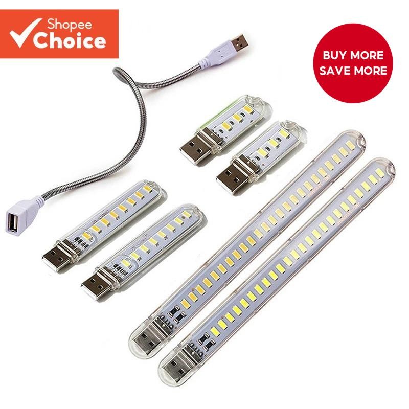 Mini USB Book Lights Portable USB LED Lamps DC 5V Ultra Bright Reading Lamp For Power Bank ...