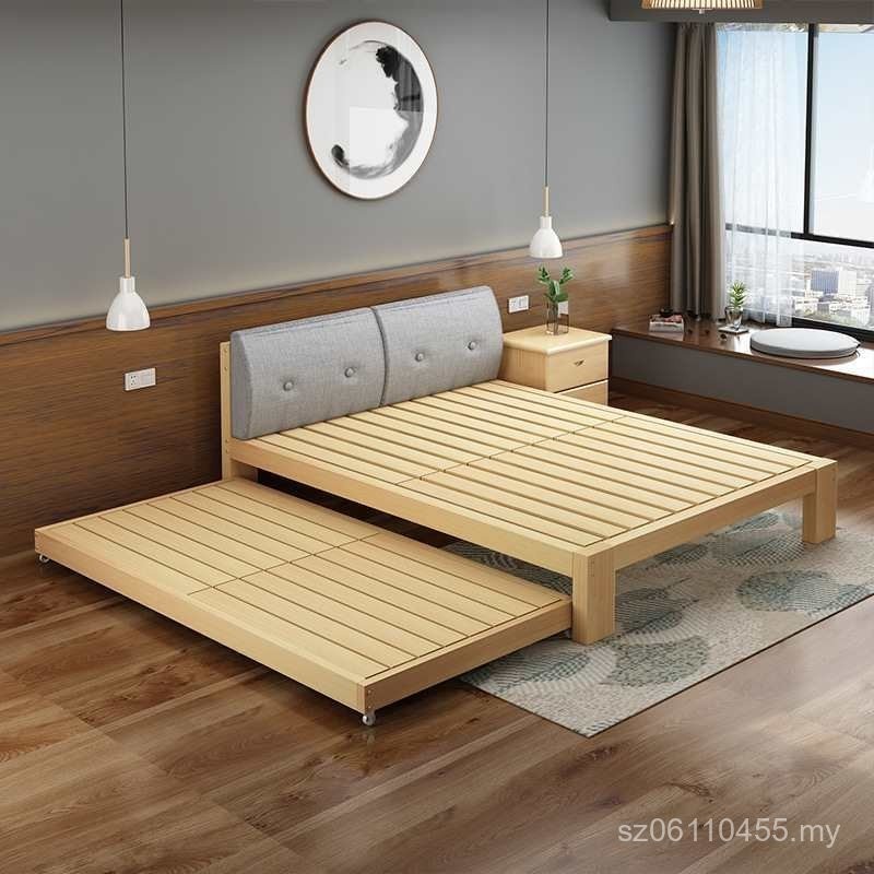 Economical Telescopic Tatami Bed Wholesale Trailing Bed Child Mother ...