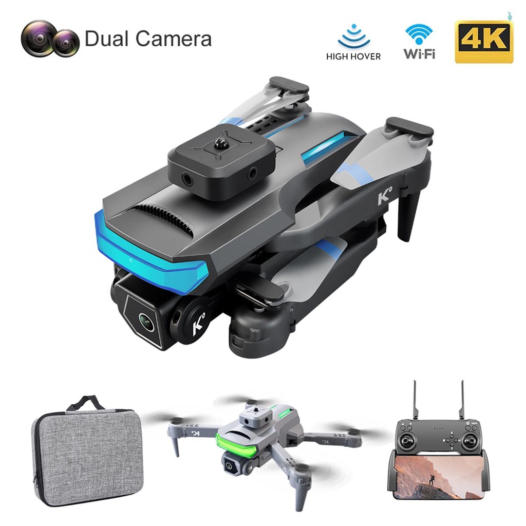 Remote Control Drone with Daul Camera 4K 4-Sides Obstacle Avoidance ...