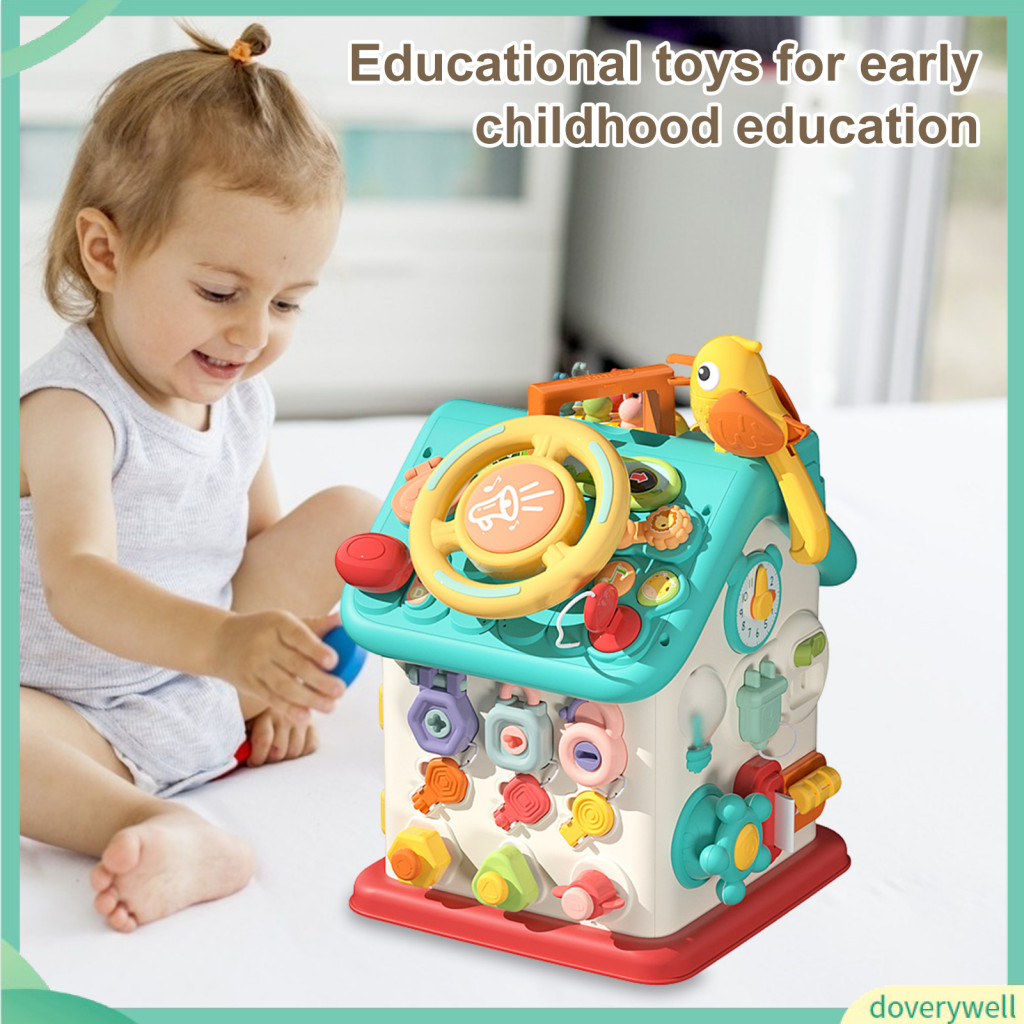 {doverywell} Kids Busy House Toy Preschool Learning Busy House ...