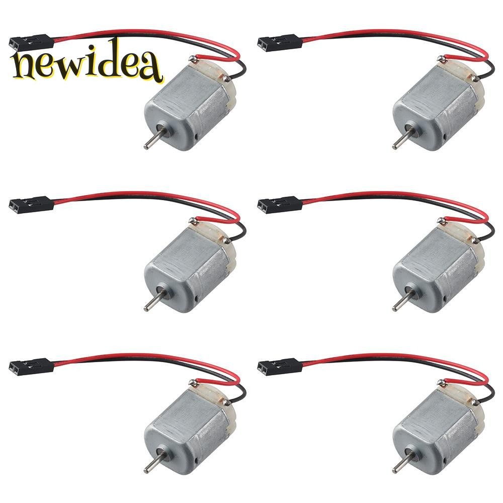 NEWIDEA 3V DC Motor, Copper Plastic Type 130 Micro Motor, Durable ...