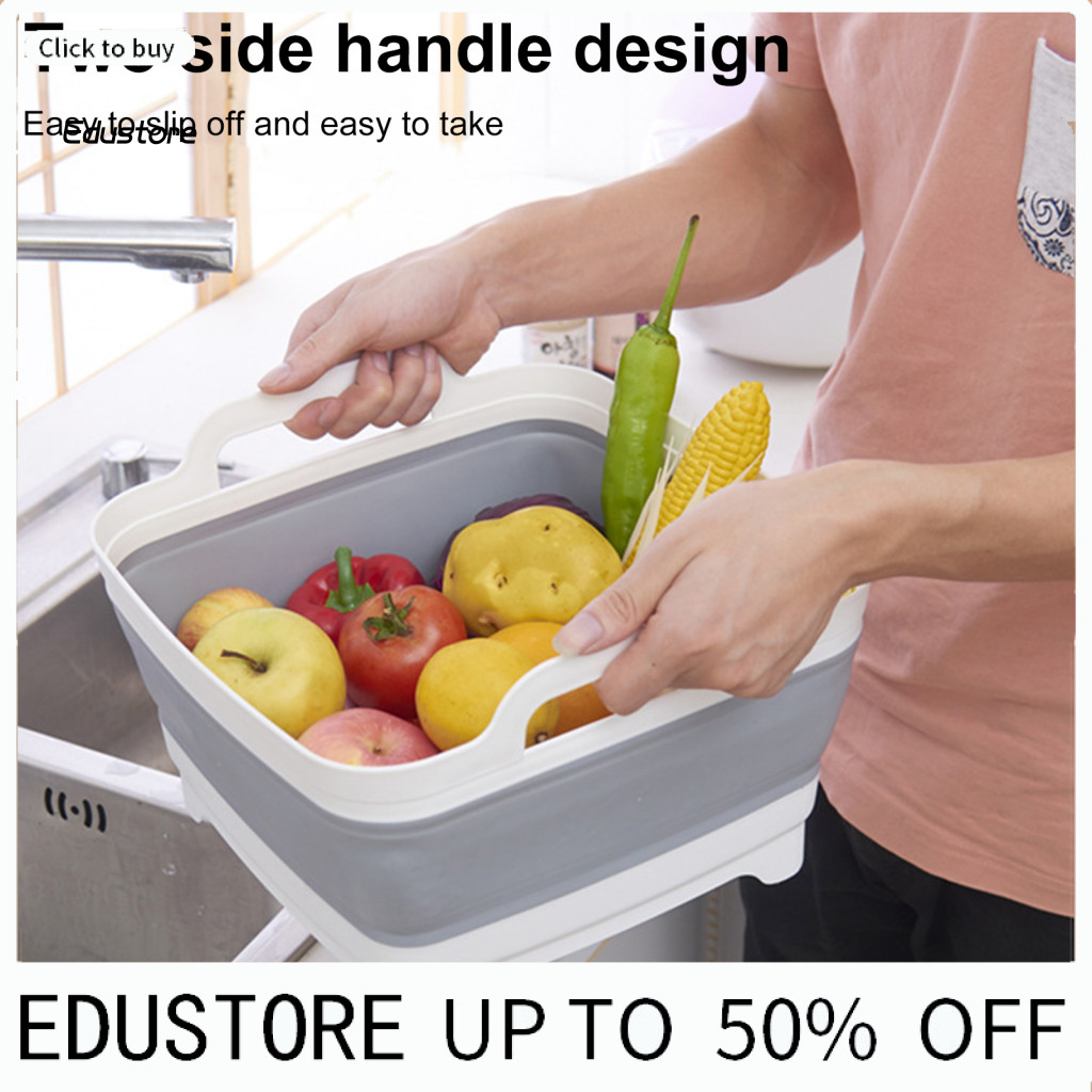Portable Collapsible Basin Space-saving Collapsible Basin Foldable ...