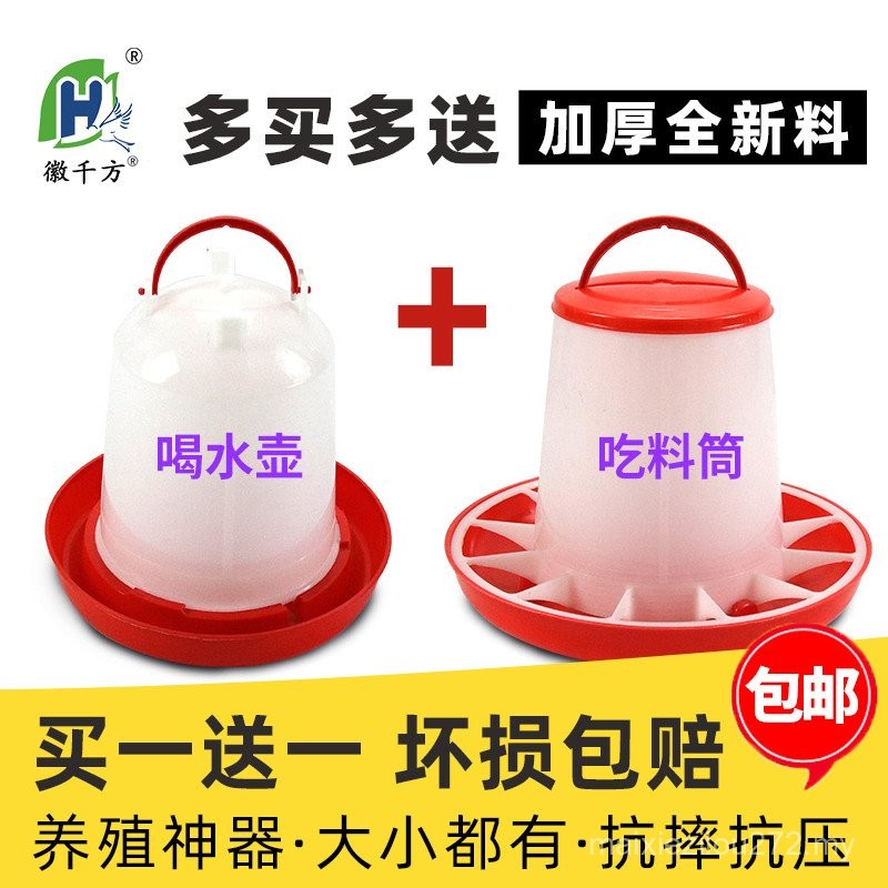 Feeding Chicken Food Tank Chicken Kettle Drinking Fountain Special ...