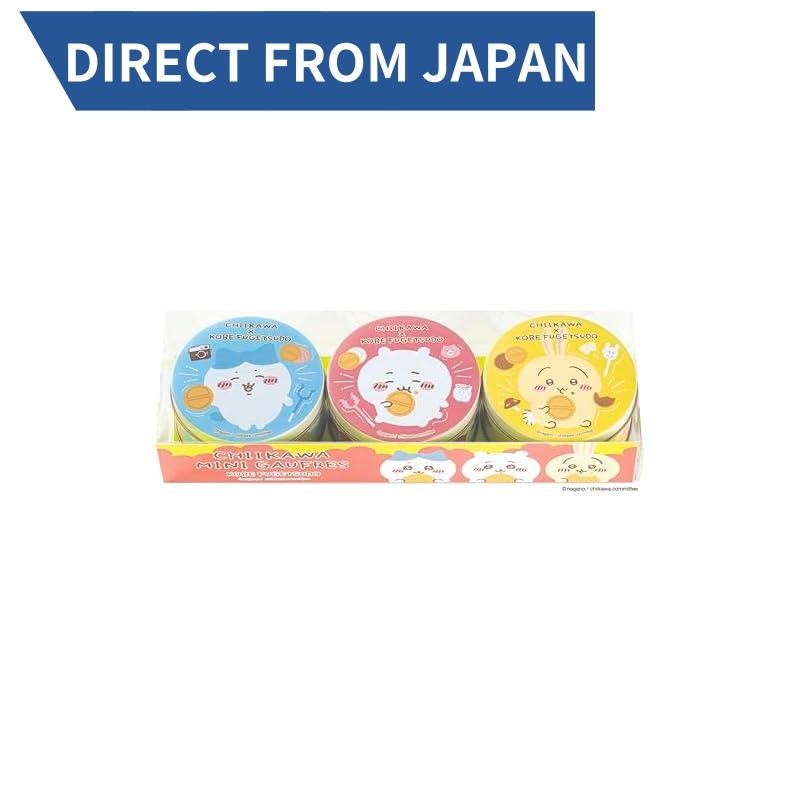 【Authentic Product】Kobe Fugetsudo Chiikawa Mini Gaufre Snack Tin ...