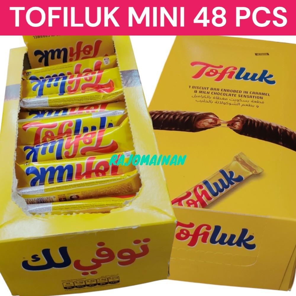 Tofiluk Caramel Crunch Biscuits Chocolate Mini Single | Shopee Malaysia