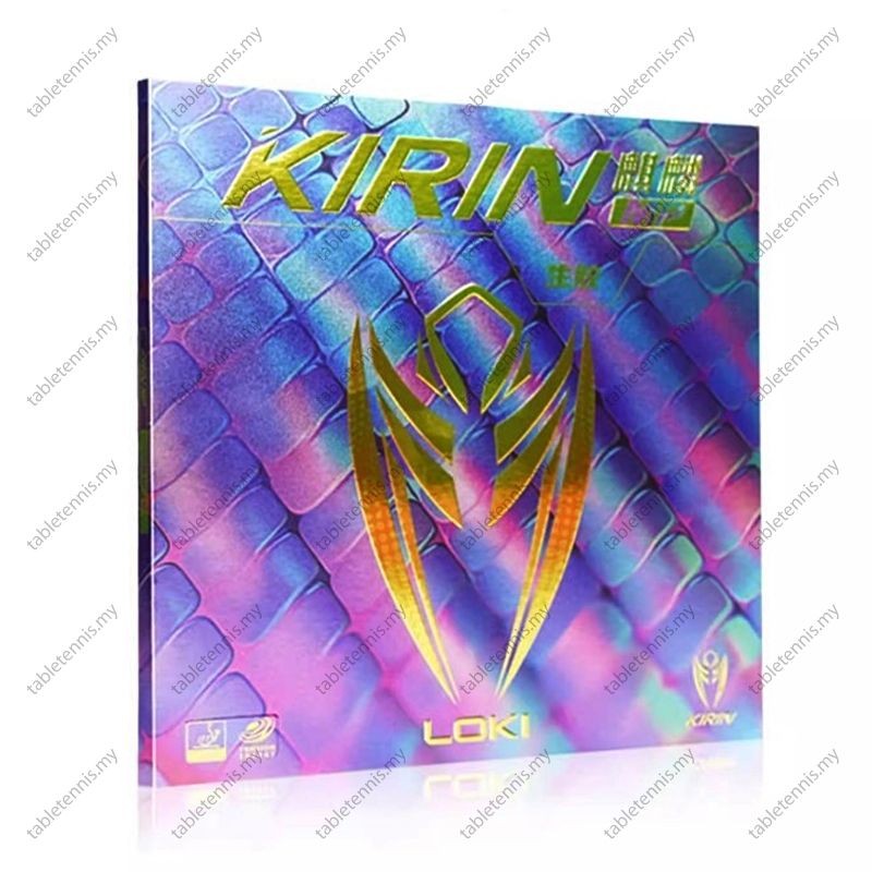 Loki Kirin MP Medium Pimples Table Tennis Rubber Getah Ping Pong | Shopee Malaysia